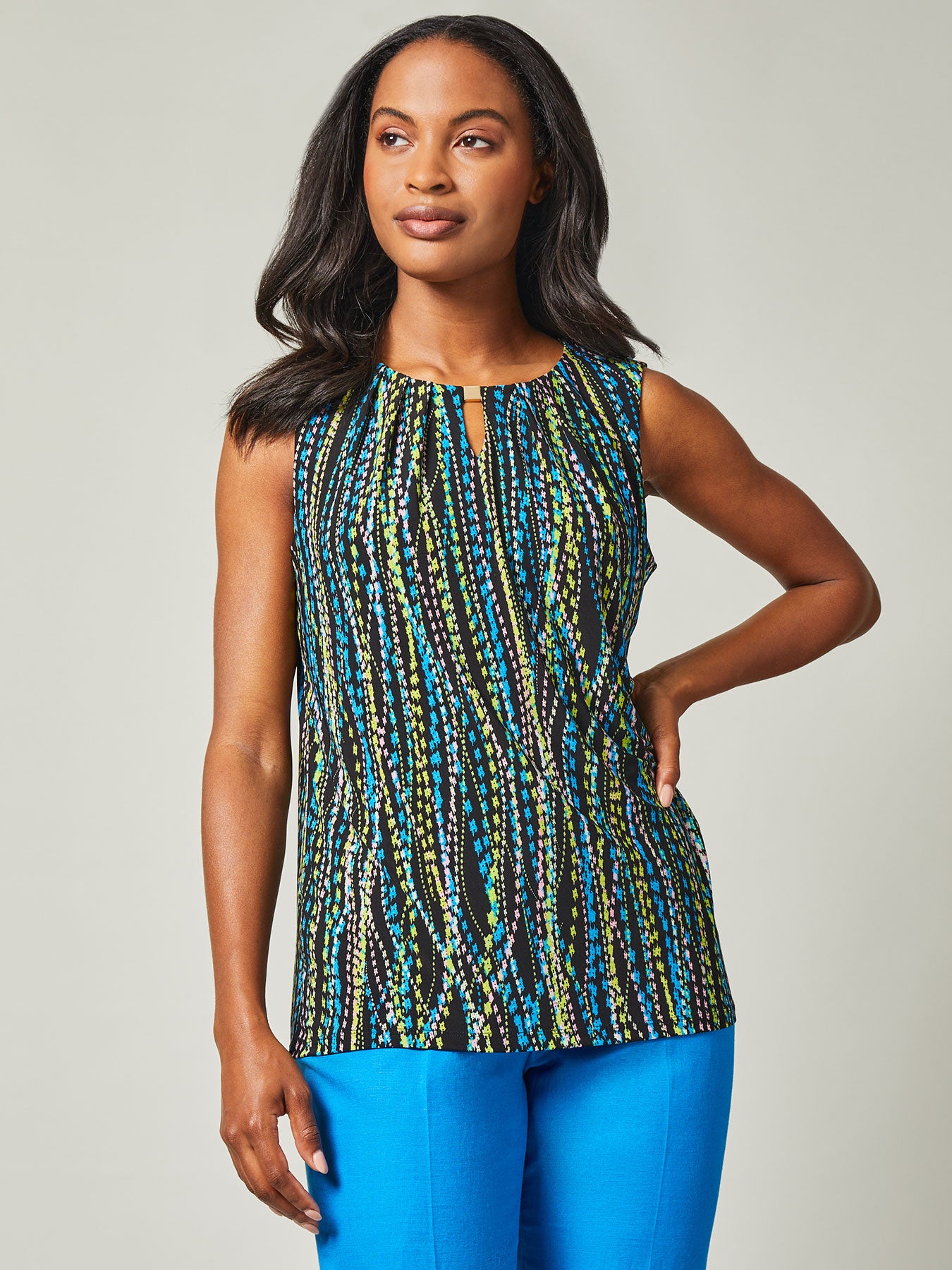 Women's Business Casual Tops - Knit Tank Top | Kasper