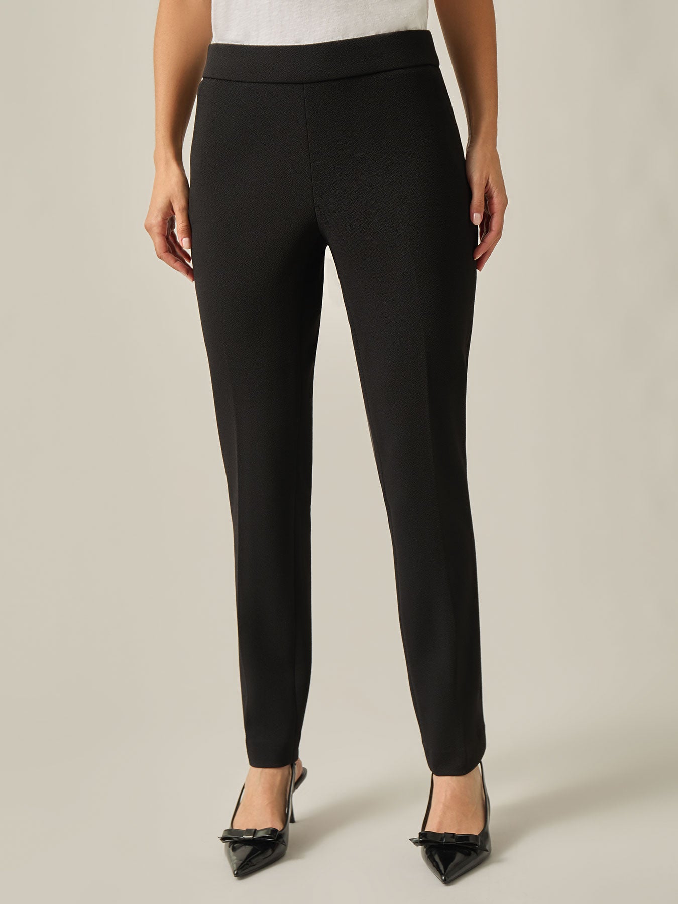 Pull-On Slim Pants
