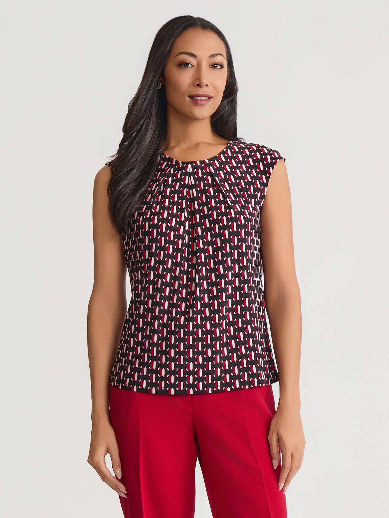 Women's Business Casual Tops - Knit Tank Top | Kasper